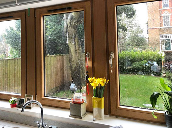 Wood Aluminium Windows ALUWOOD